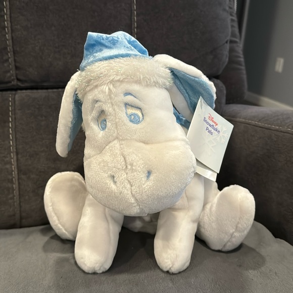 Disney | Toys | Disney Snowflake Pals Eeyore Stuffed Animal | Poshmark